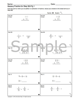 Visual Circle Math - *Now includes Mastery Pages* – Brain Sprints